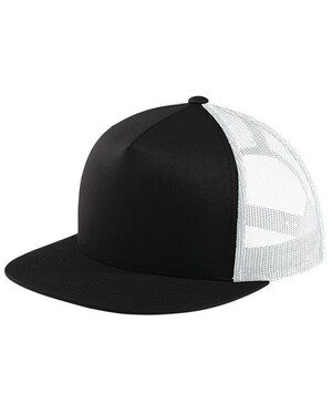 Sport-Tek STC38 Yupoong 5-Panel Classic Trucker Mesh Back Hat ...