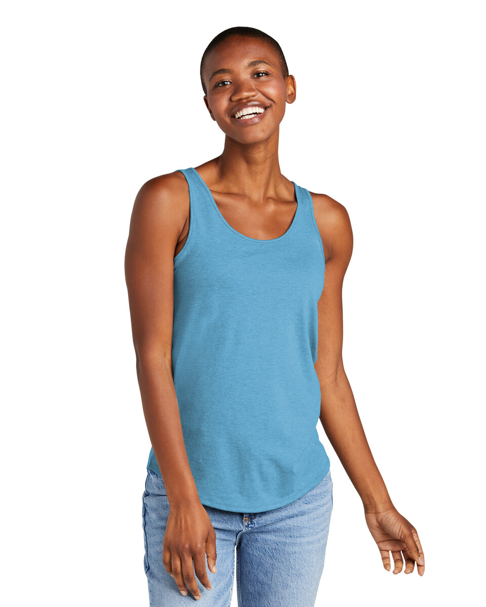 District DT151 Women's Perfect Tri Relaxed Tank - Apparel.com
