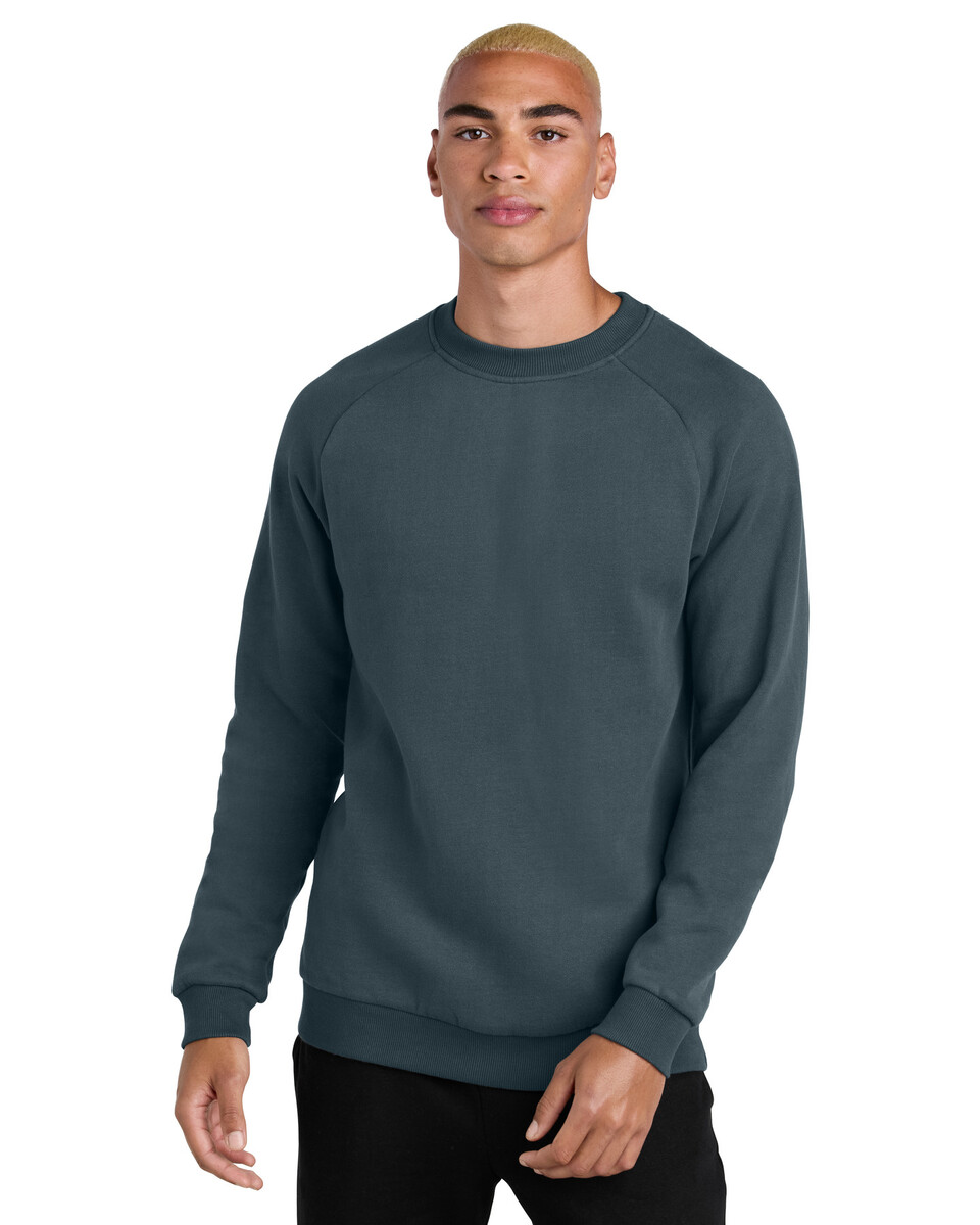 District DT7804 Cloud Fleece Crew - BlankApparel.com