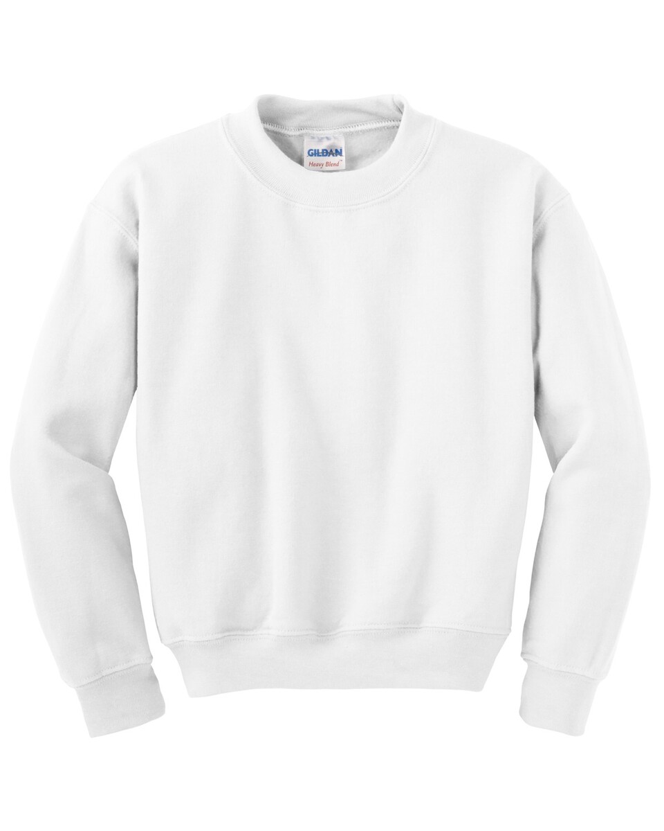 Gildan 18000B Youth Heavy Blend Crewneck Sweatshirt - Apparel.com