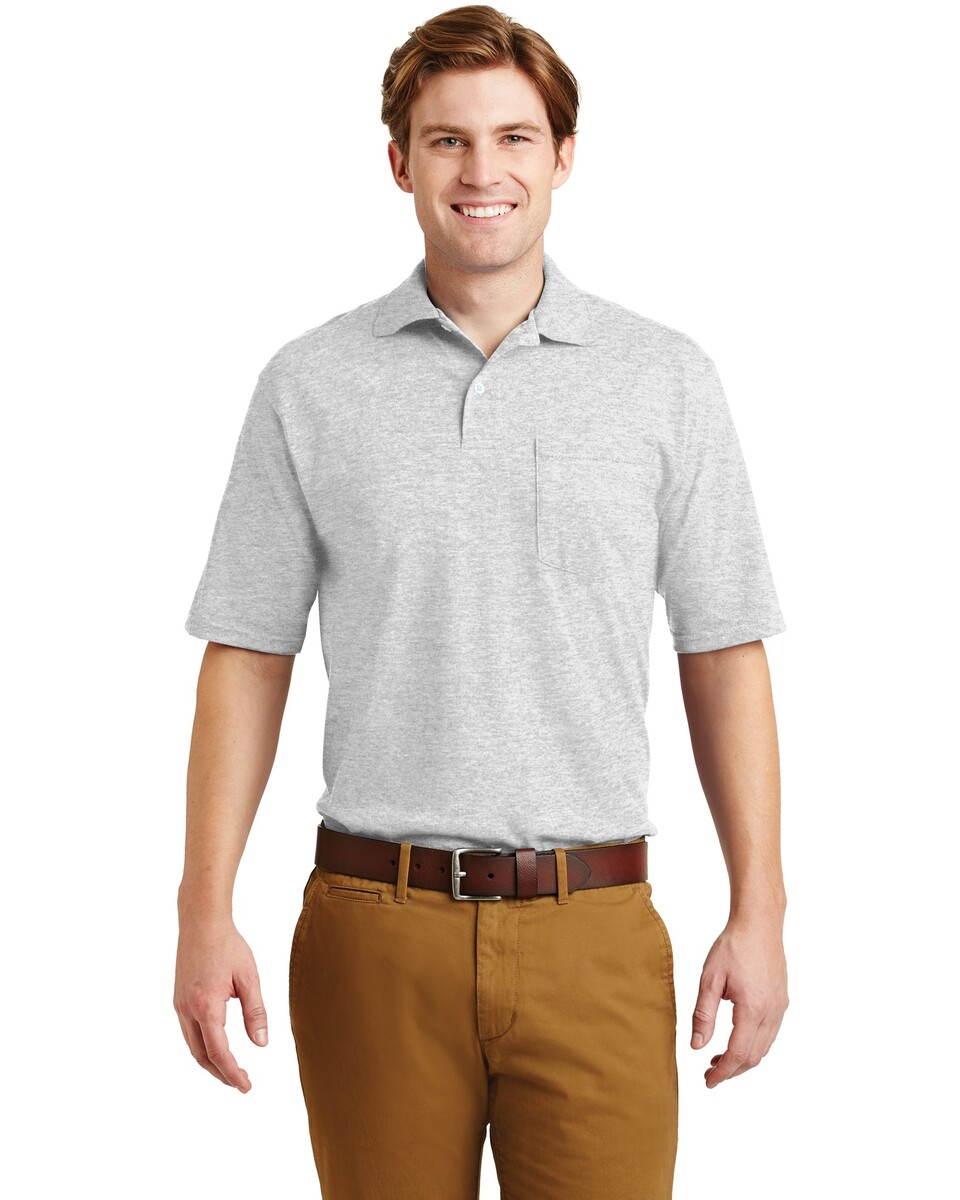 Jerzees 436MP SpotShield Jersey Knit Sport Shirt with Pocket - Apparel.com