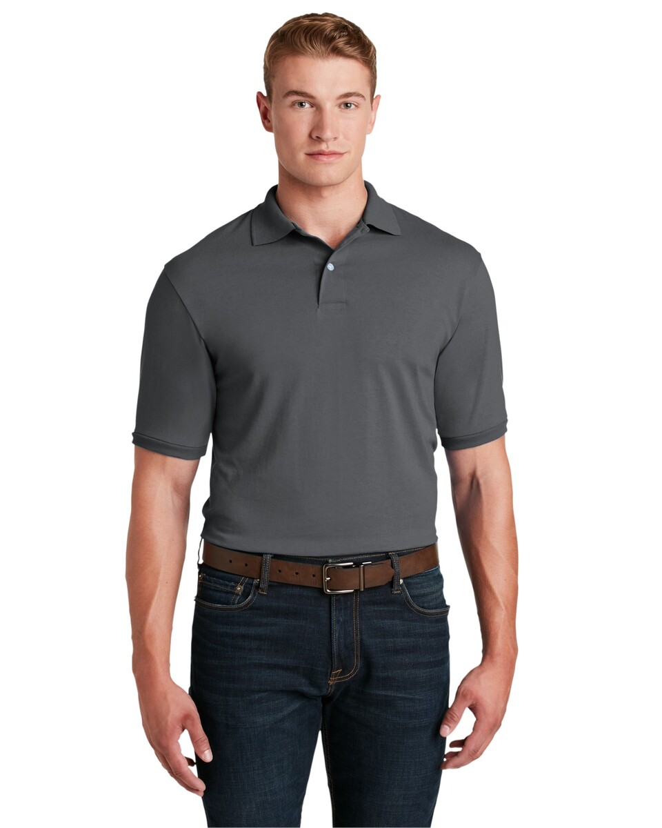 Jerzees 437M SpotShield 5.6-Ounce Jersey Knit Sport Shirt - Apparel.com