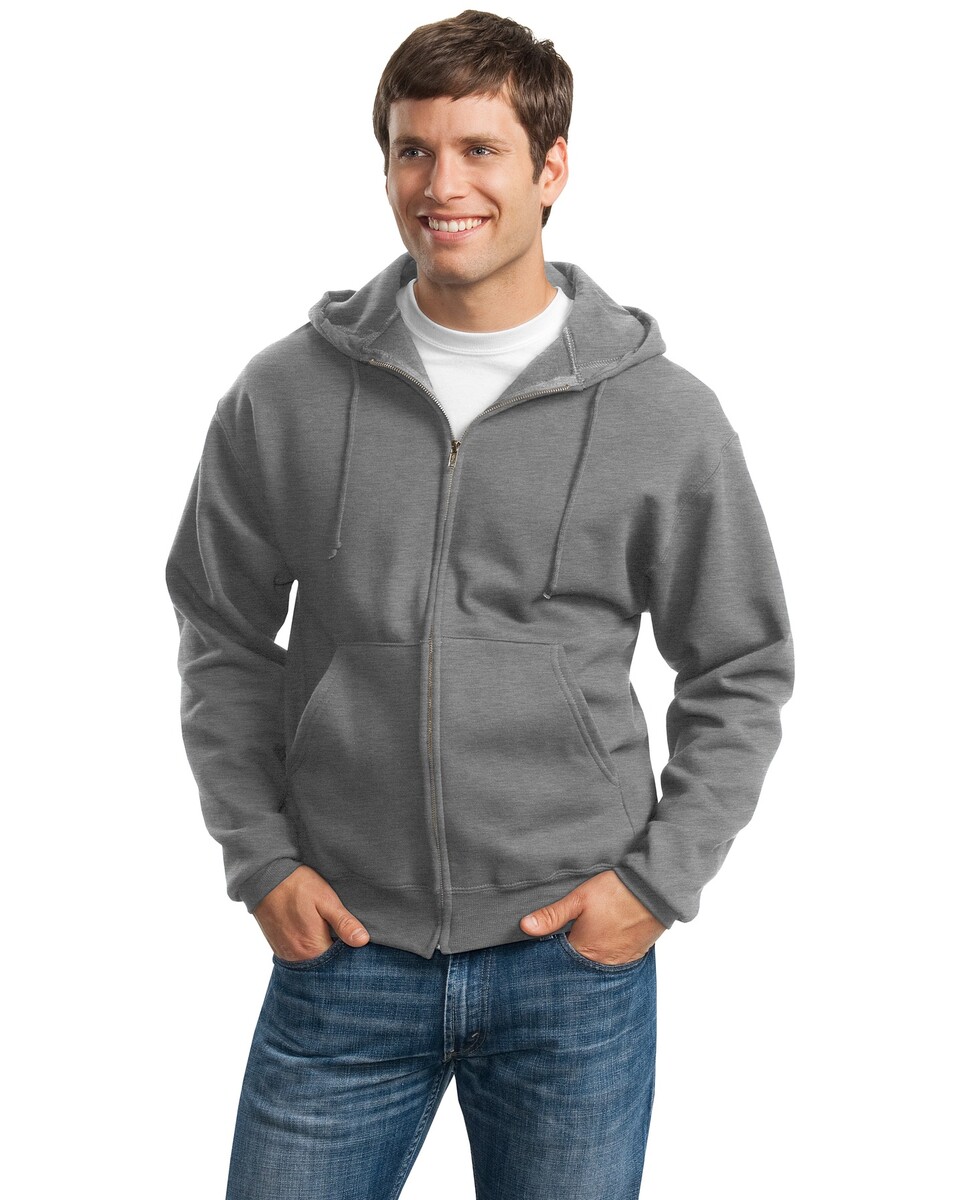 Jerzees 4999M Super Sweats Zip-Up Hoodie - Apparel.com