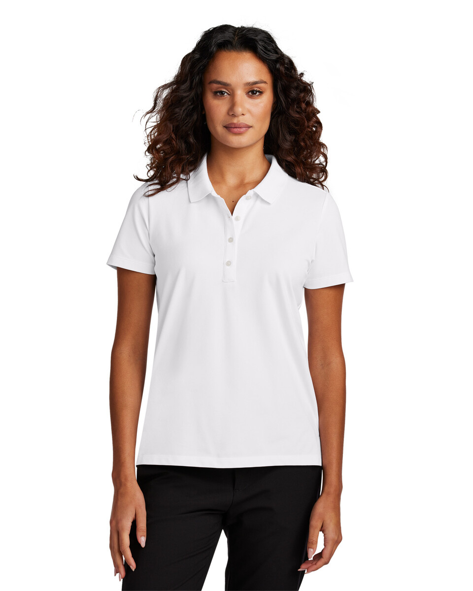 Mercer+Mettle MM1005 Women's Stretch Pique Polo Shirt - BlankApparel.com