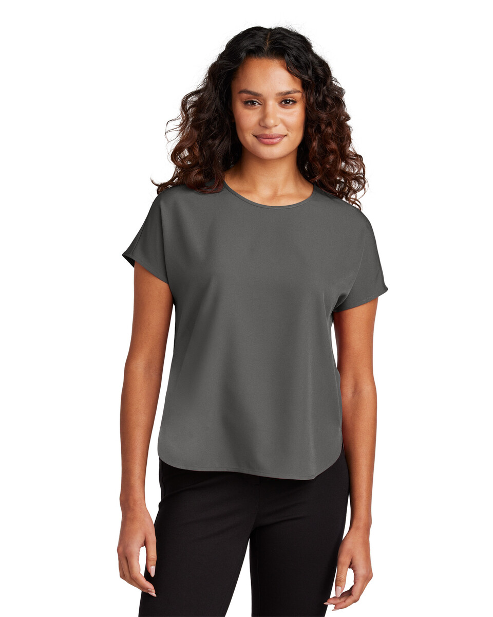 Mercer+Mettle MM2015 Women's Stretch Crepe Crew - Apparel.com