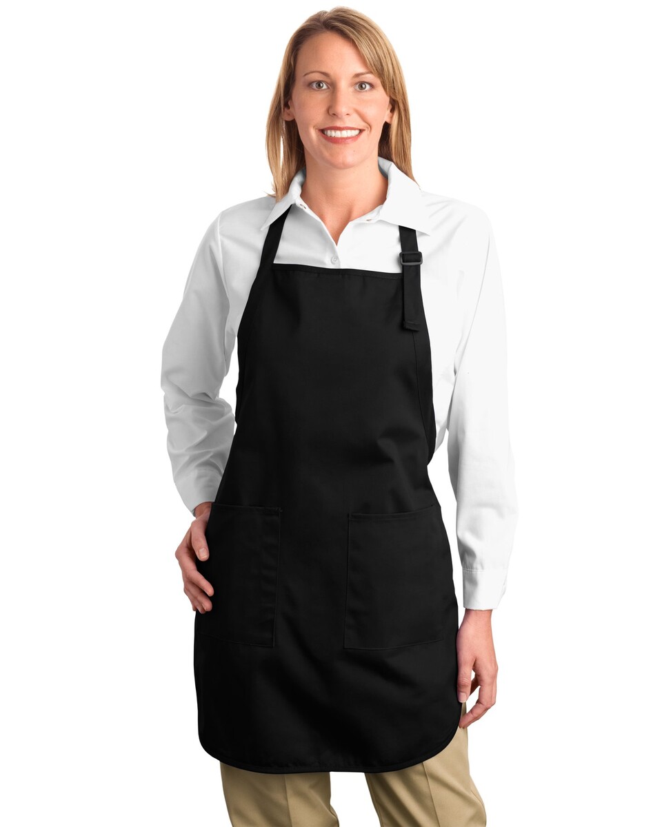 Port Authority A500 Full Length Apron with Pockets - Apparel.com