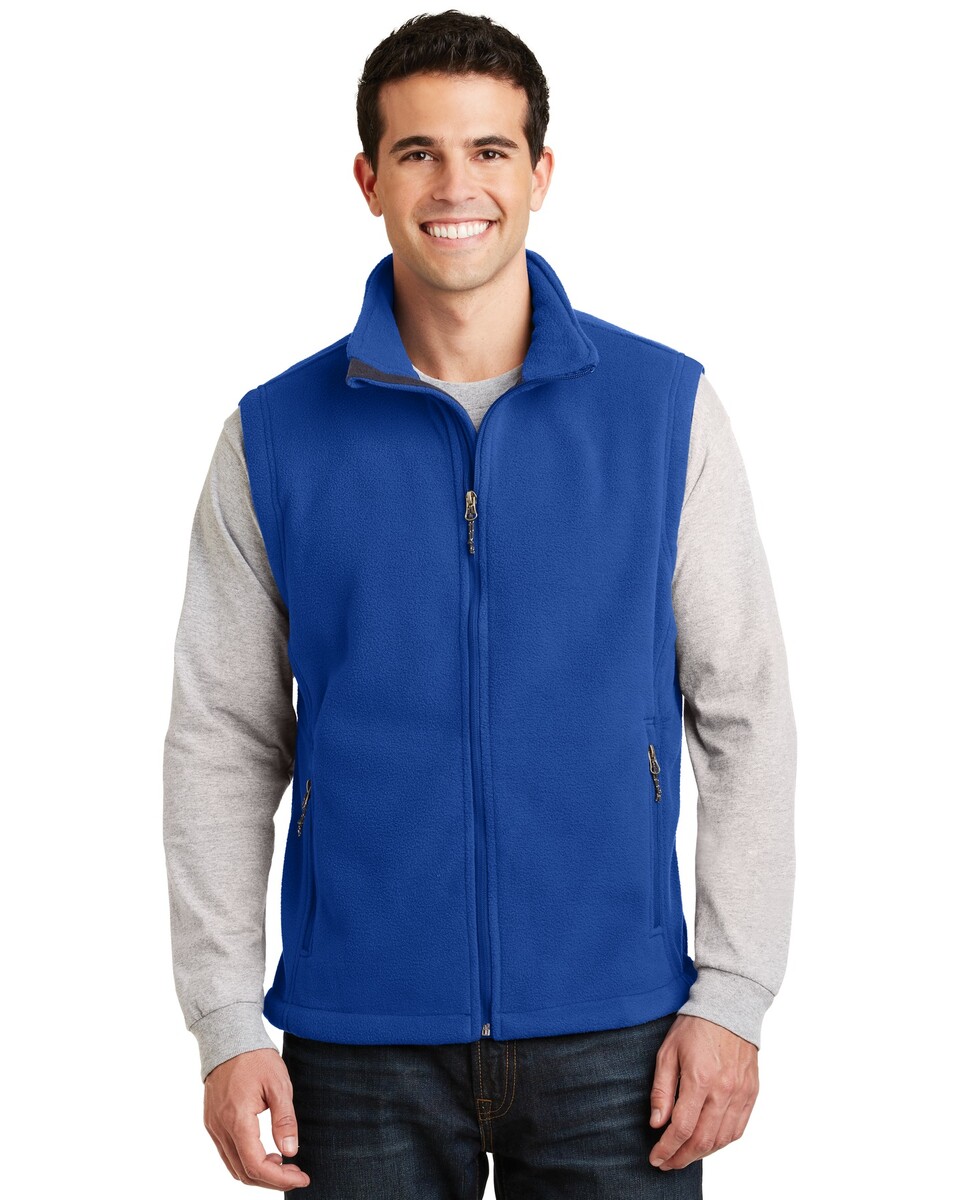 Keep Warm in This Zippered Fleece Vest - Apparel.com