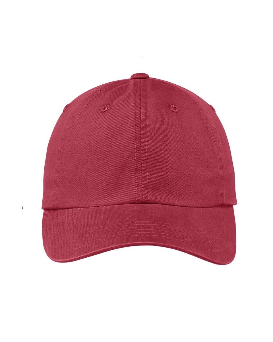 Port Authority PWU Garment Washed Dad Hat - BlankApparel.com