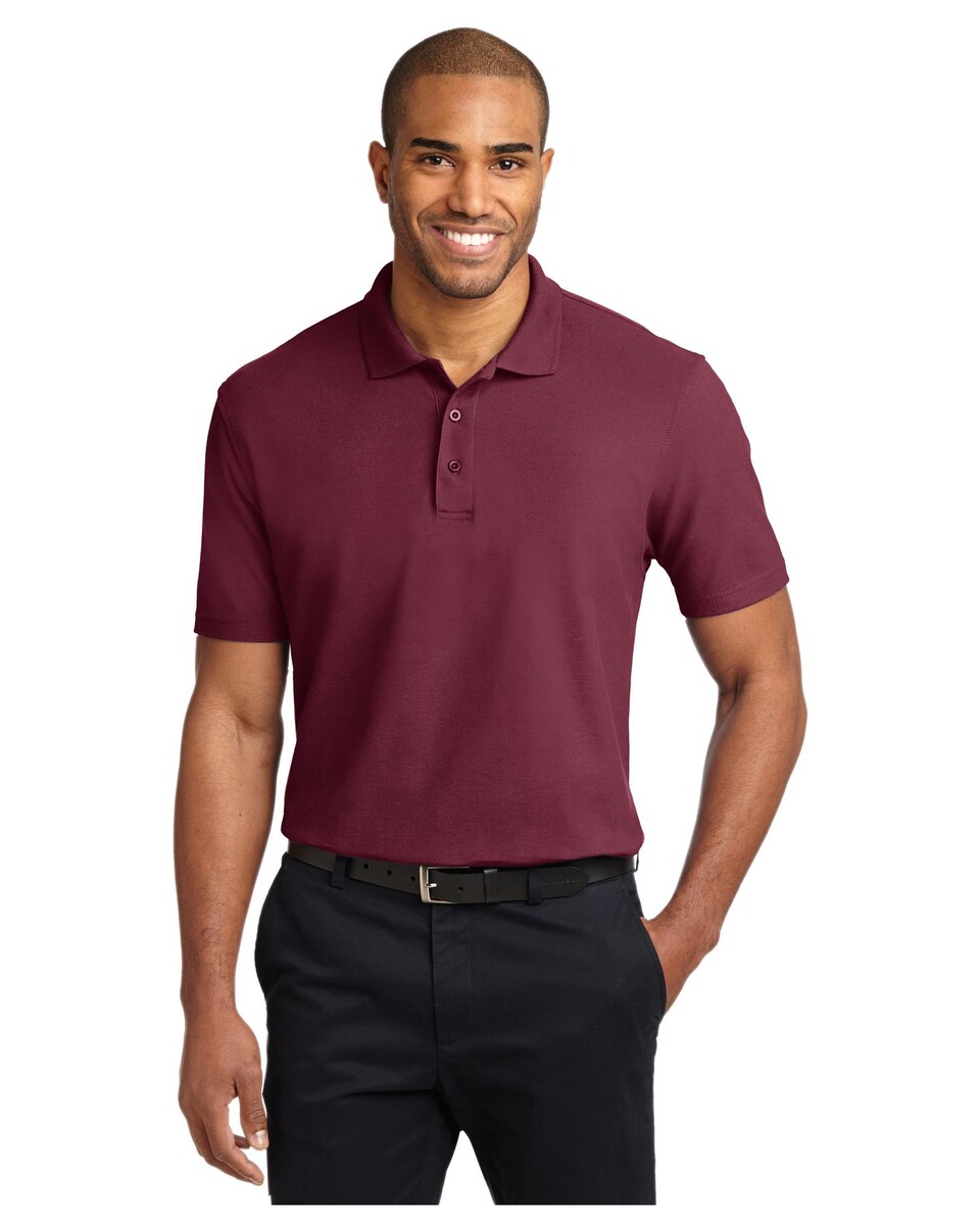 Port Authority TLK510 Tall Stain-Resistant Polo Shirt - Apparel.com