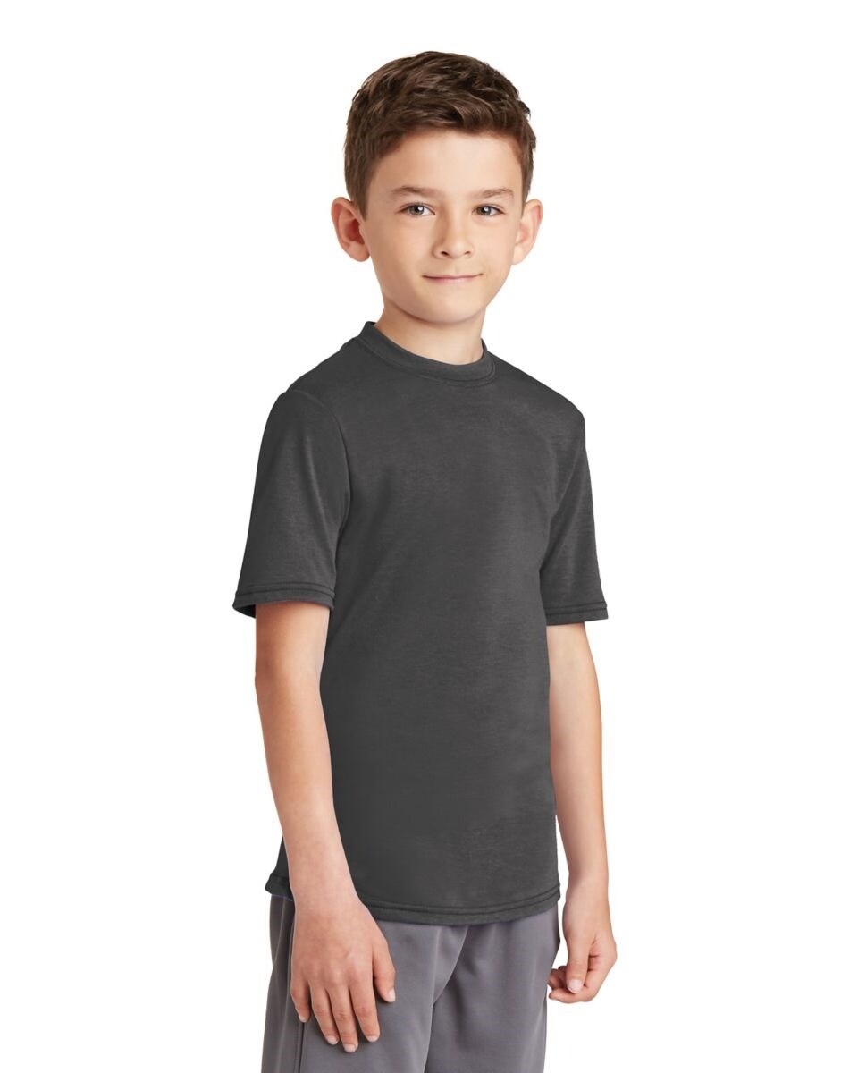 Port & Company PC381Y Youth Essential Blended Performance Tee - Apparel.com