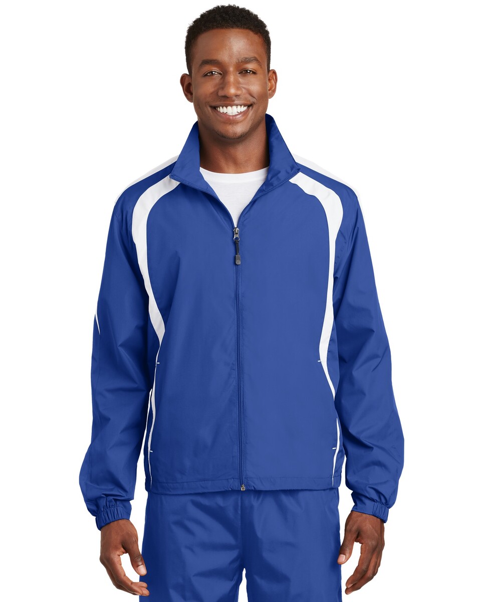 Sport-Tek JST60 Colorblock Raglan Jacket - BlankShirts.com
