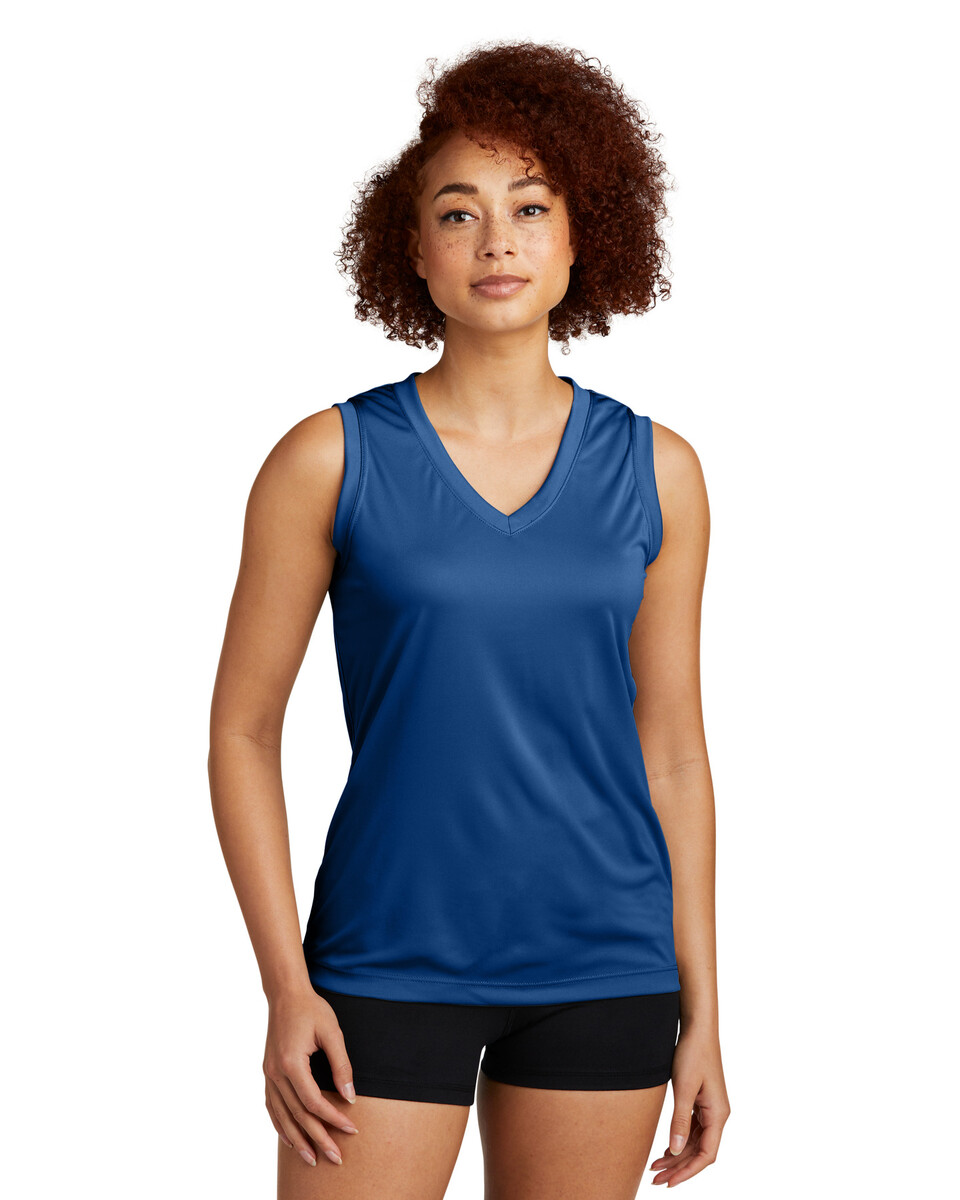 Sport-Tek LST352 Women's Competitor V-Neck Tank Top - BlankShirts.com