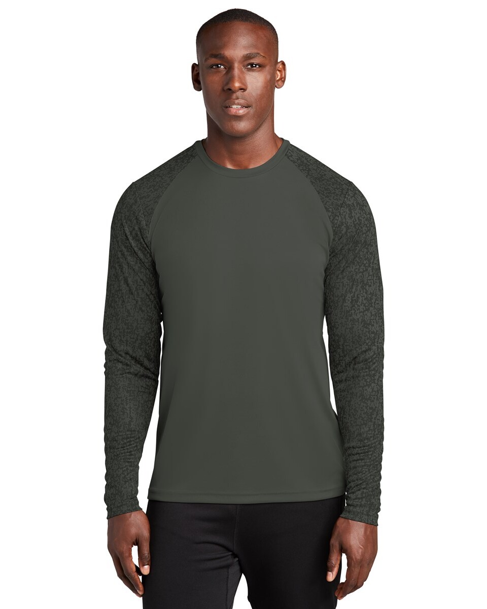Sport-Tek ST460LS Long Sleeve Digi Camo T-Shirt - Apparel.com
