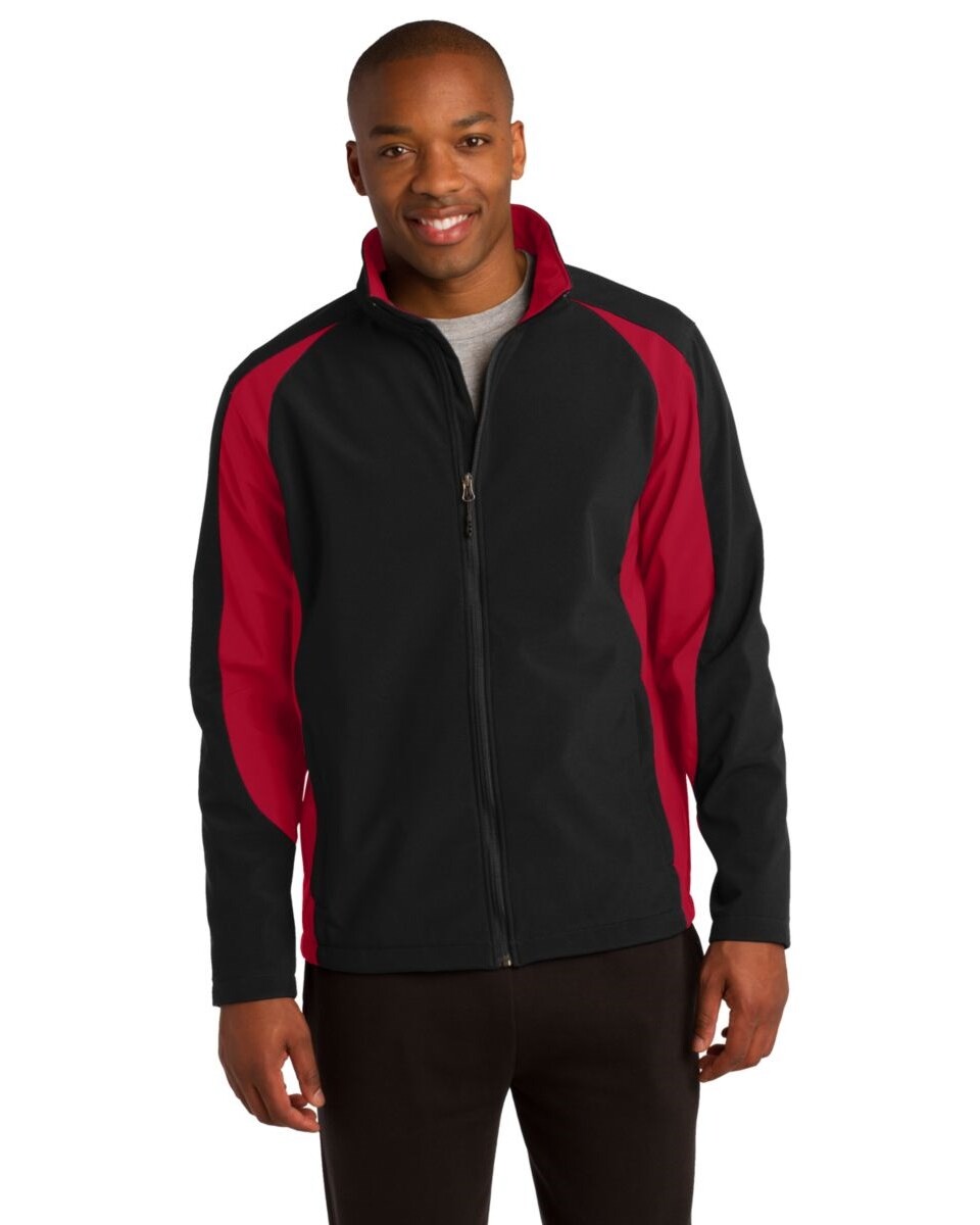 Sport-Tek ST970 Colorblock Soft Shell Jacket - Apparel.com