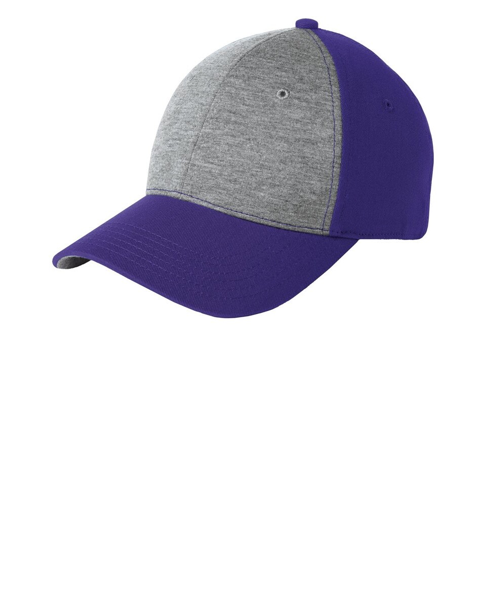 Sport-Tek STC18 Jersey Front Baseball Cap - Apparel.com