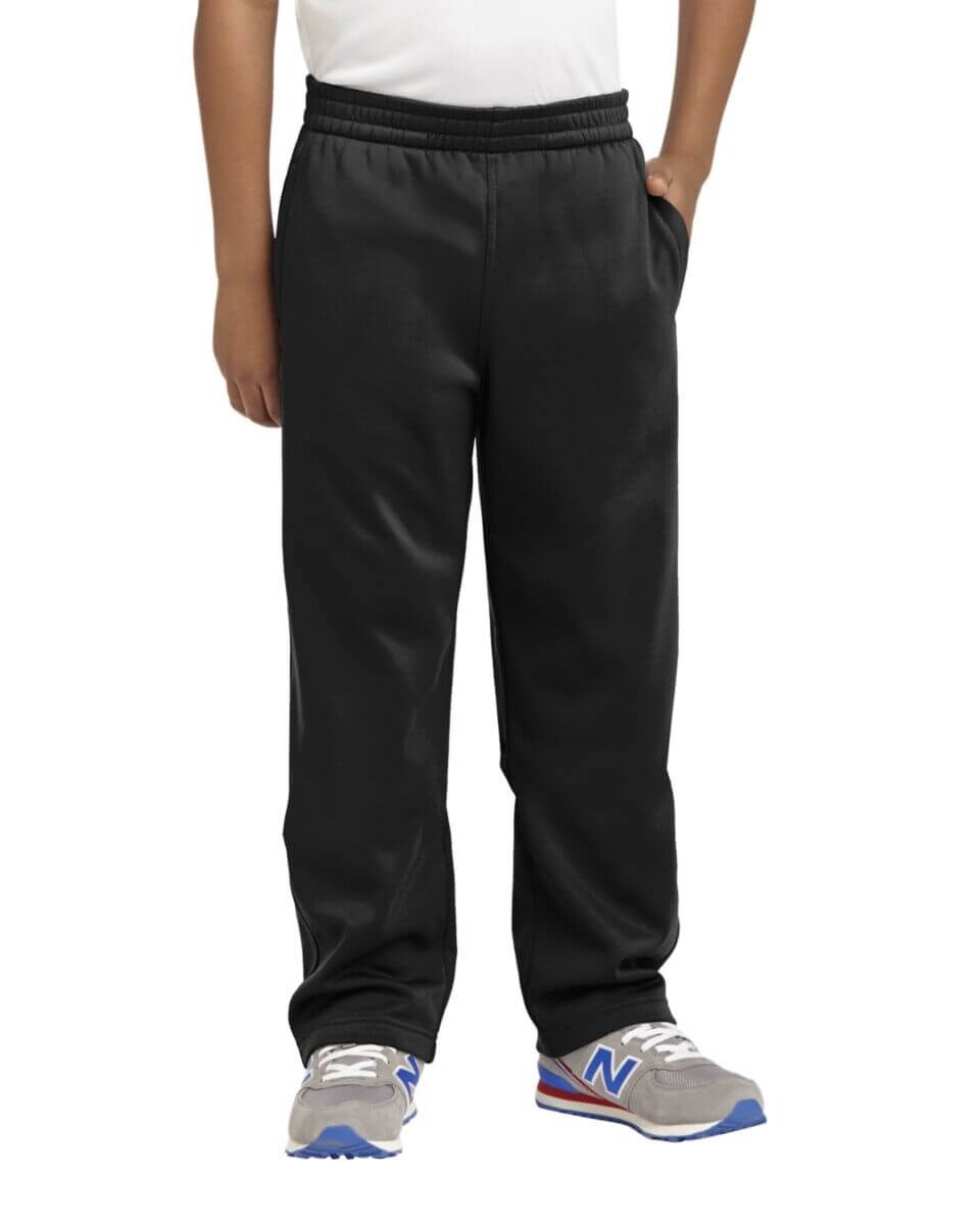 Sport-Tek YST237 Youth Sport-Wick Fleece Pants - Apparel.com