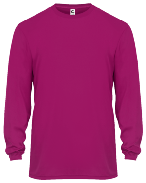 C2 Sport 510400 Long Sleeve Tee hot-pink - BlankAthletics.com
