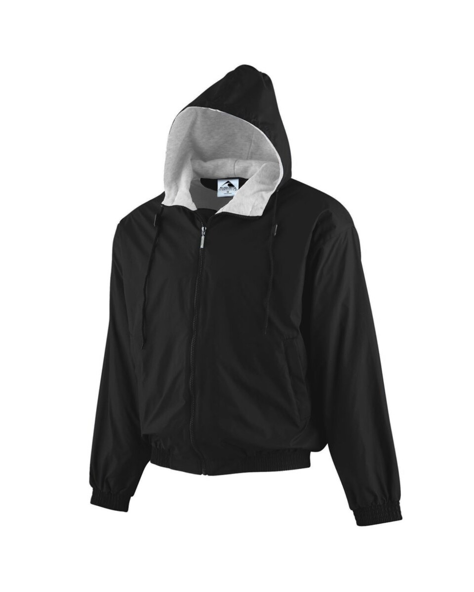 Augusta Sportswear 3280 Hooded Taffeta Jacket/Fleece Lined ...