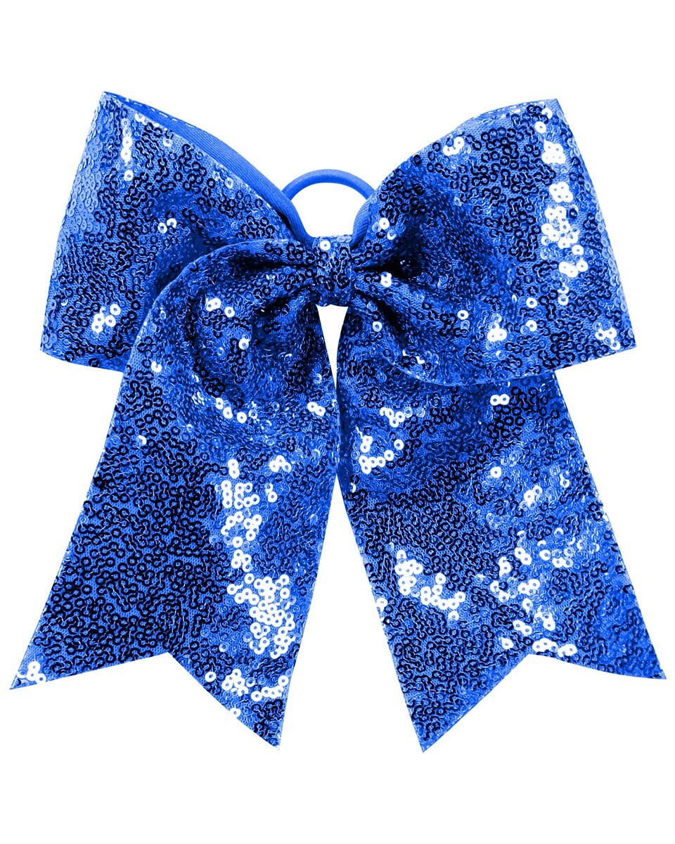 Augusta Sportswear 6702 Sequin Cheer Hair Bow - BlankAthletics.com
