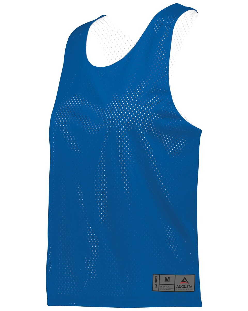 Augusta Sportswear 9719 Women's Mesh Reversible Pinnie - BlankAthletics.com