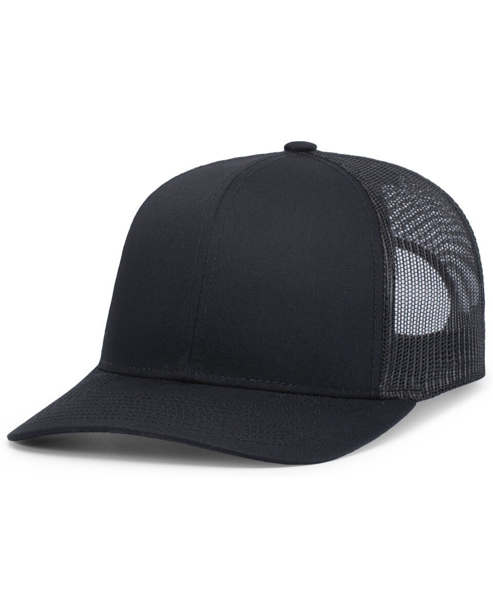 Pacific Headwear P113 Eco Trucker Snapback Hat - BlankCaps.com