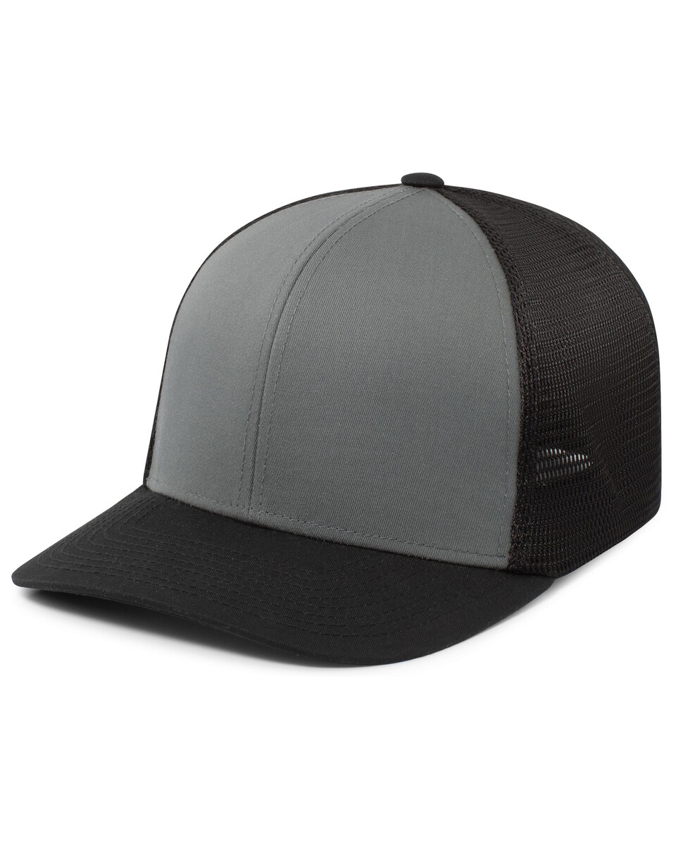 Pacific Headwear P401 Fusion Trucker Hat - BlankAthletics.com