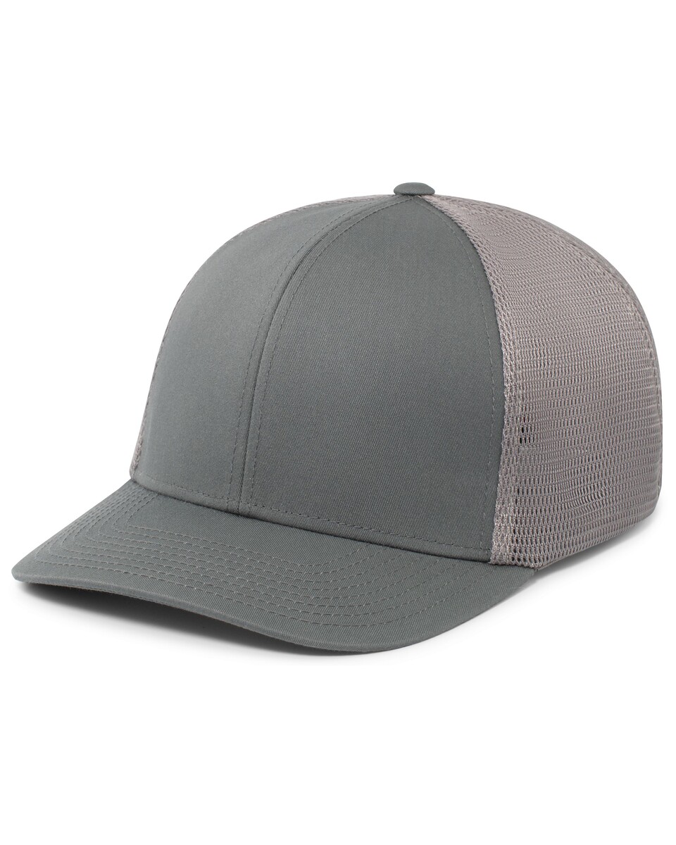 Pacific Headwear P401 Fusion Trucker Hat - BlankCaps.com