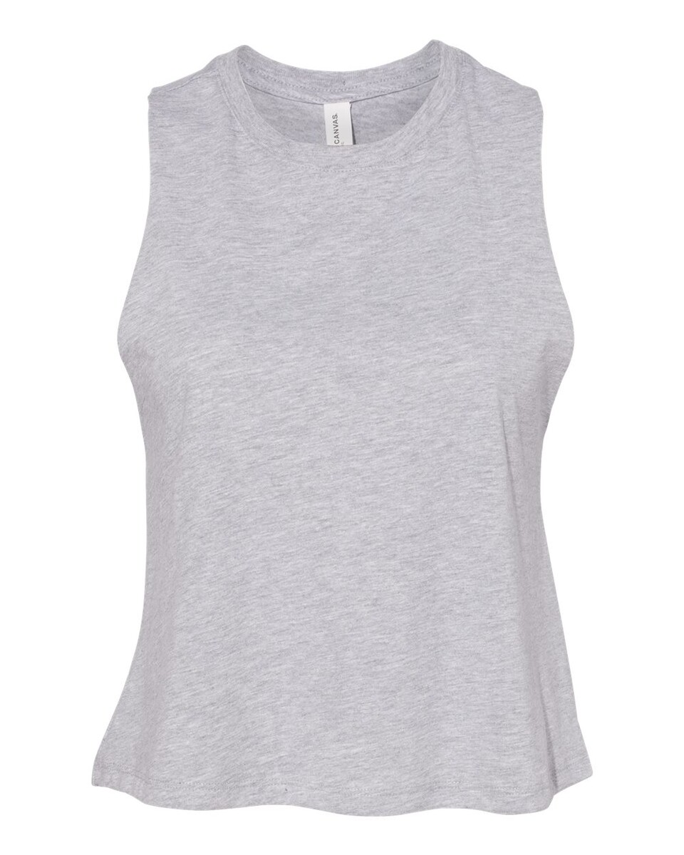 Bella + Canvas 6682 Women's Racerback Cropped Tank - BlankApparel.ca