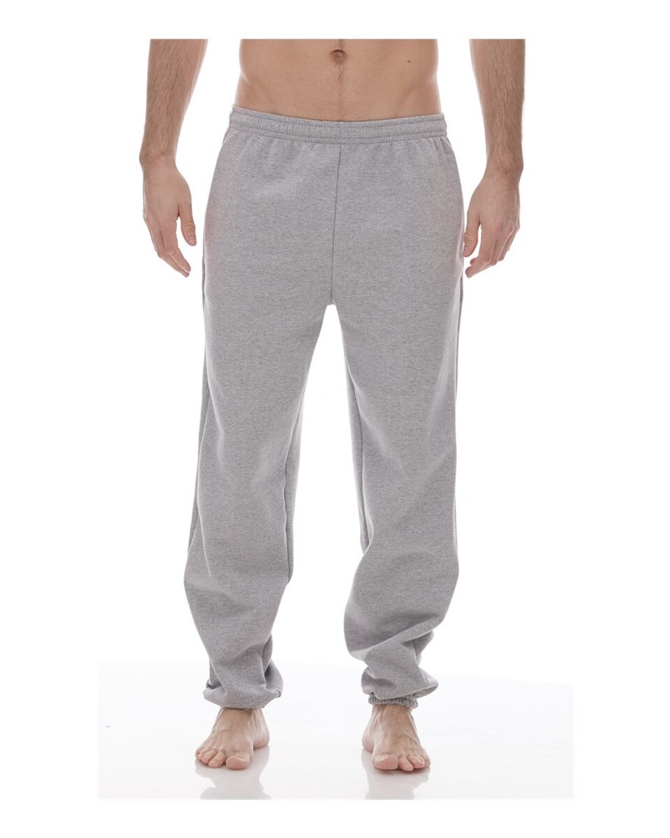 King Athletics KF9012 Pocketed Sweatpants with Elastic Cuffs ...