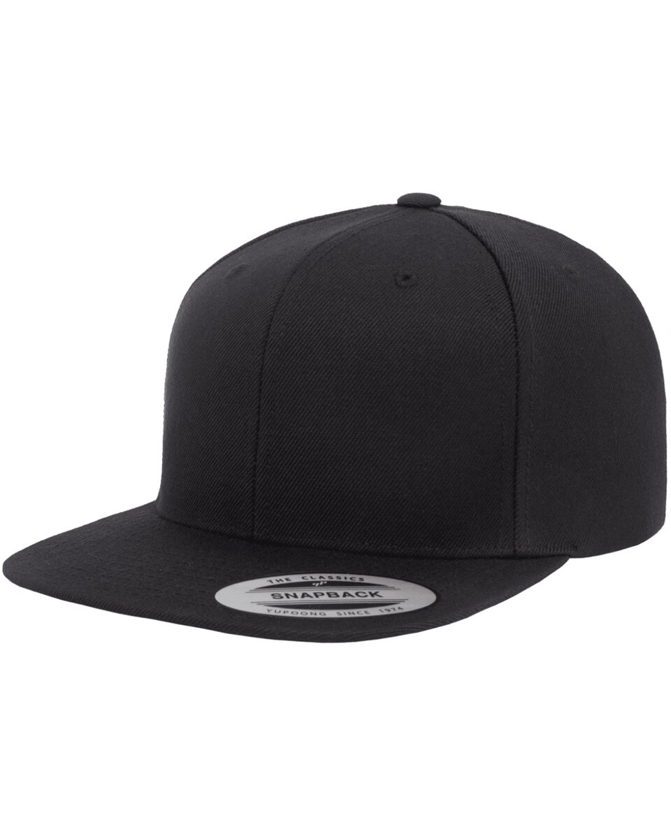 Yupoong 6089M Classics™ Flat Bill Snapback Cap - BlankApparel.ca
