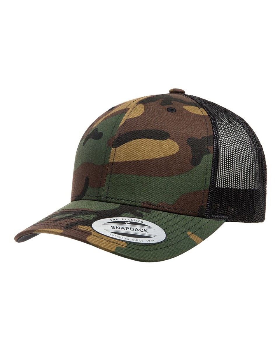 Yupoong 6606 YP Classics™ Six-Panel Retro Trucker Cap - BlankApparel.ca