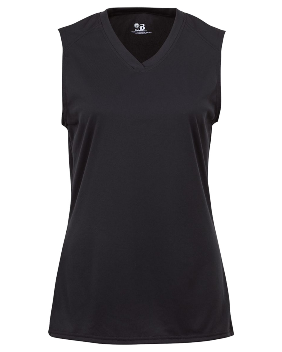 Badger 216300 B-Core Girls' Sleeveless Tee - BlankAthletics.com