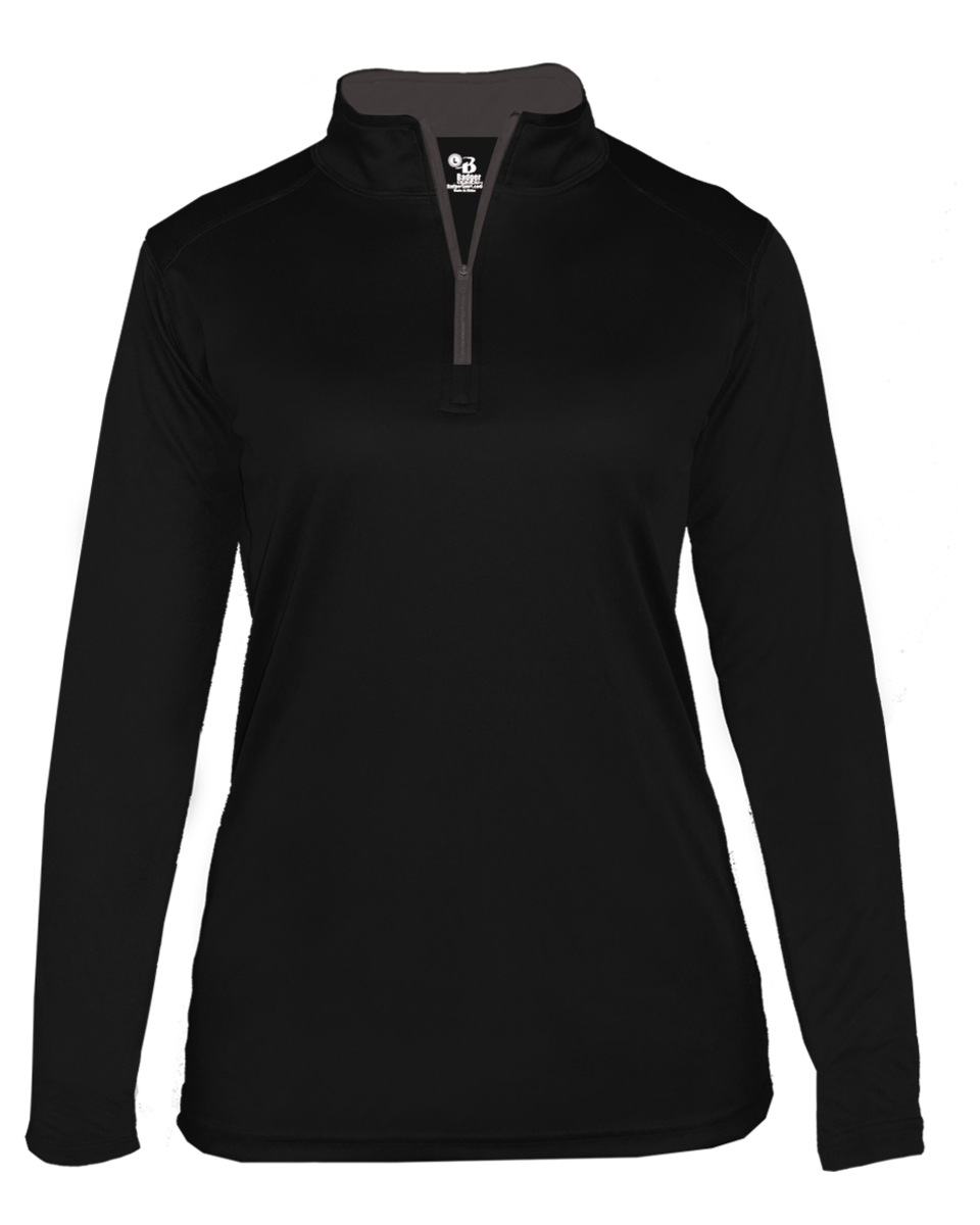 Badger 410300 B-Core Women's 1/4 Zip - BlankAthletics.com
