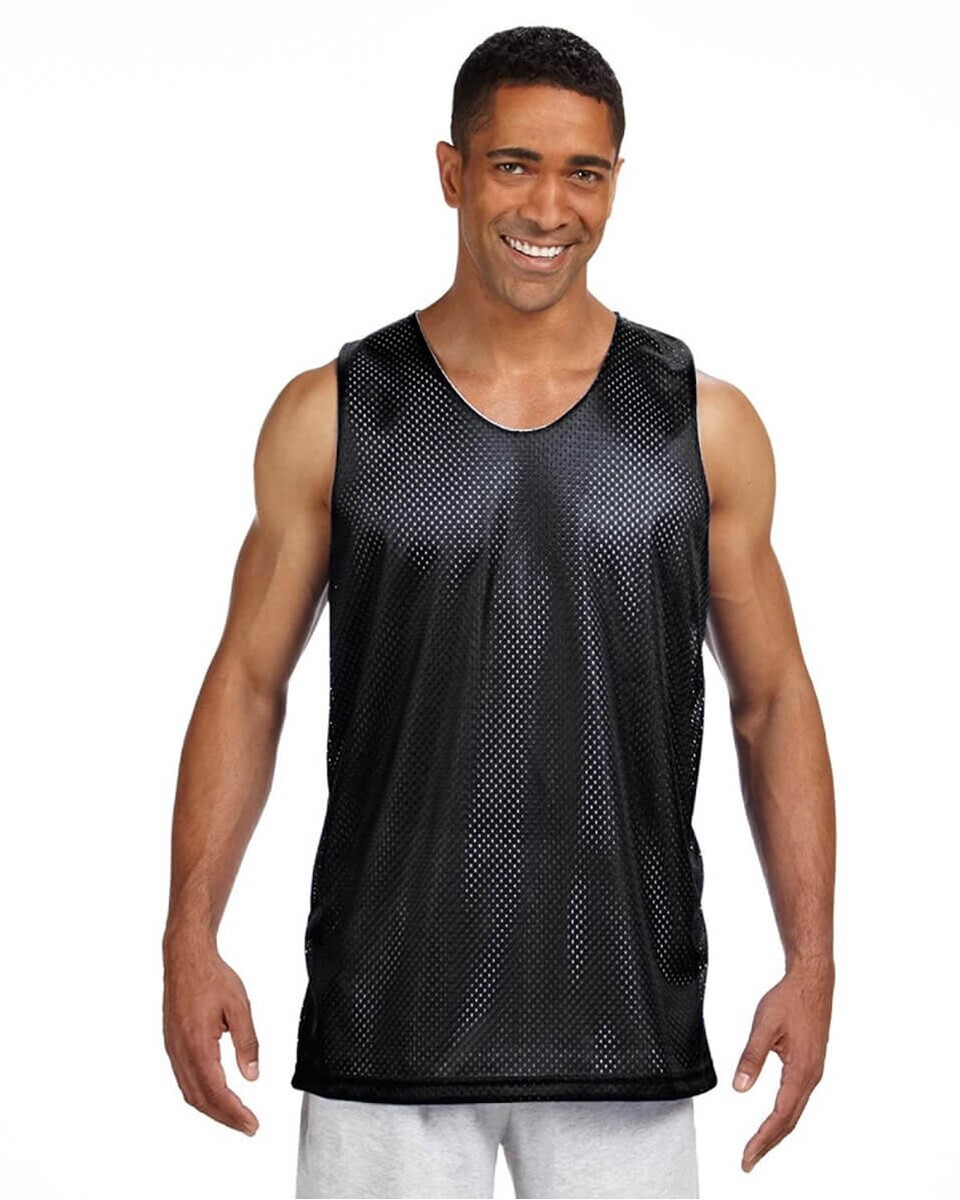 A4 NF1270 Mesh Reversible Tank Top - BlankShirts.com