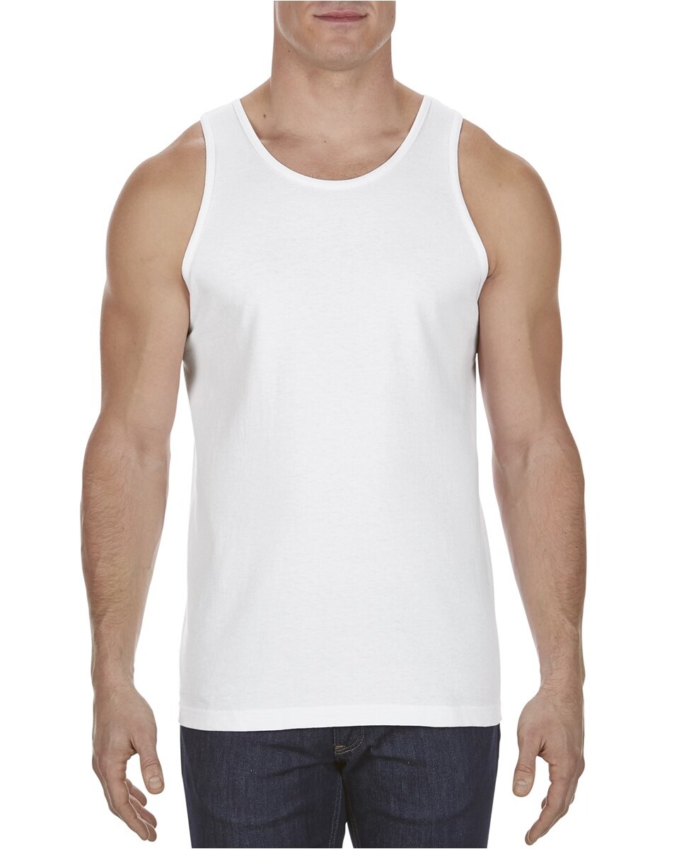 Alstyle 1307 Adult 6.0 oz. 100% Cotton Tank Top - BlankShirts.com