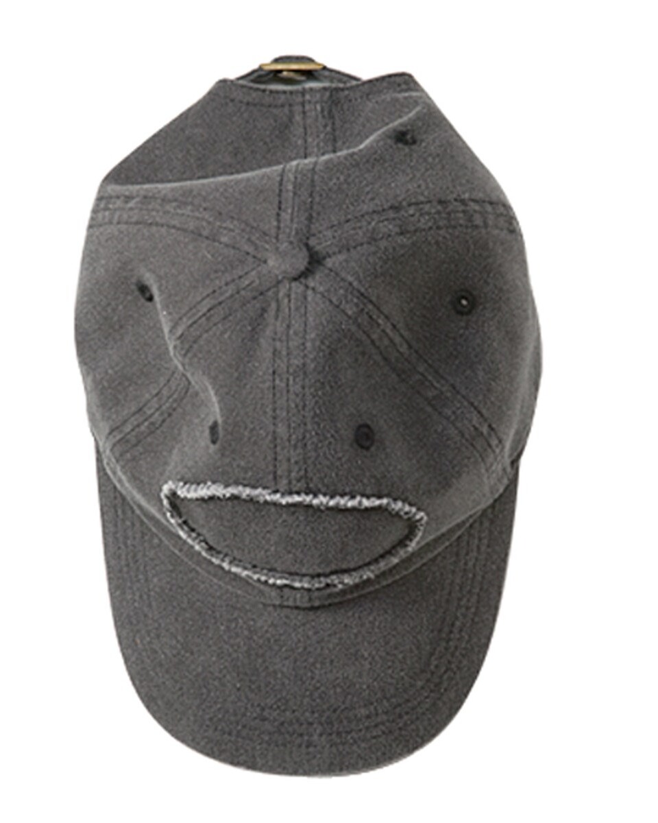 Authentic Pigment 1917 Pigment-Dyed Raw-Edge Patch Baseball Dad Hat ...