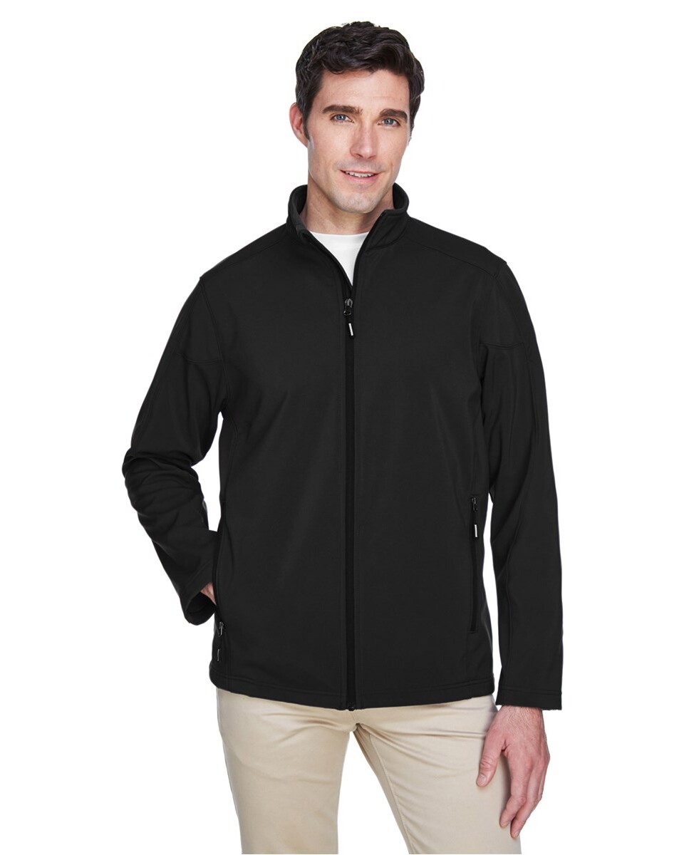 Core 365 88184 Cruise Men's 2-Layer Fleece Bonded Soft Shell Jacket ...