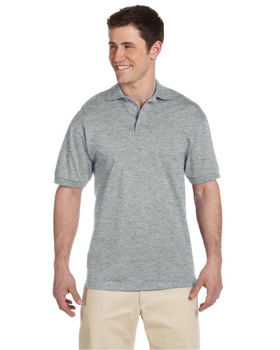Jerzees J100R 6 oz., 100% Cotton Jersey Polo Shirt - BlankShirts.com
