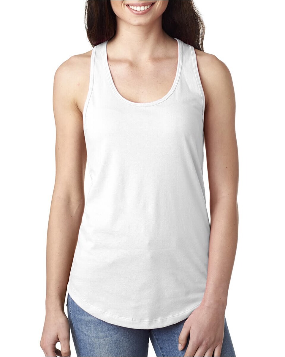 Next Level Apparel 1533 Women's Ideal Racerback Tank Top - BlankShirts.com