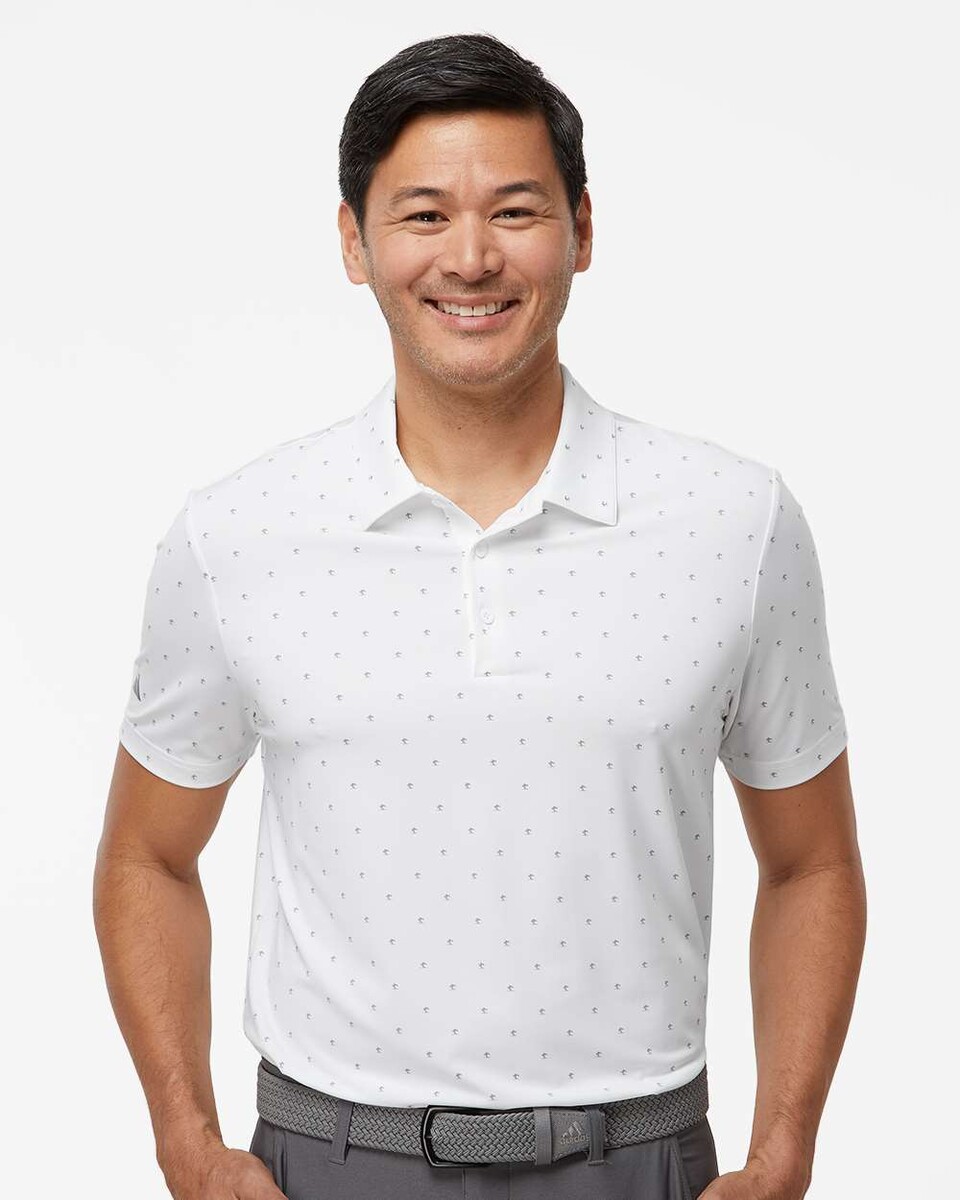 Adidas A574 Pine Tree Polo Shirt - BlankApparel.com