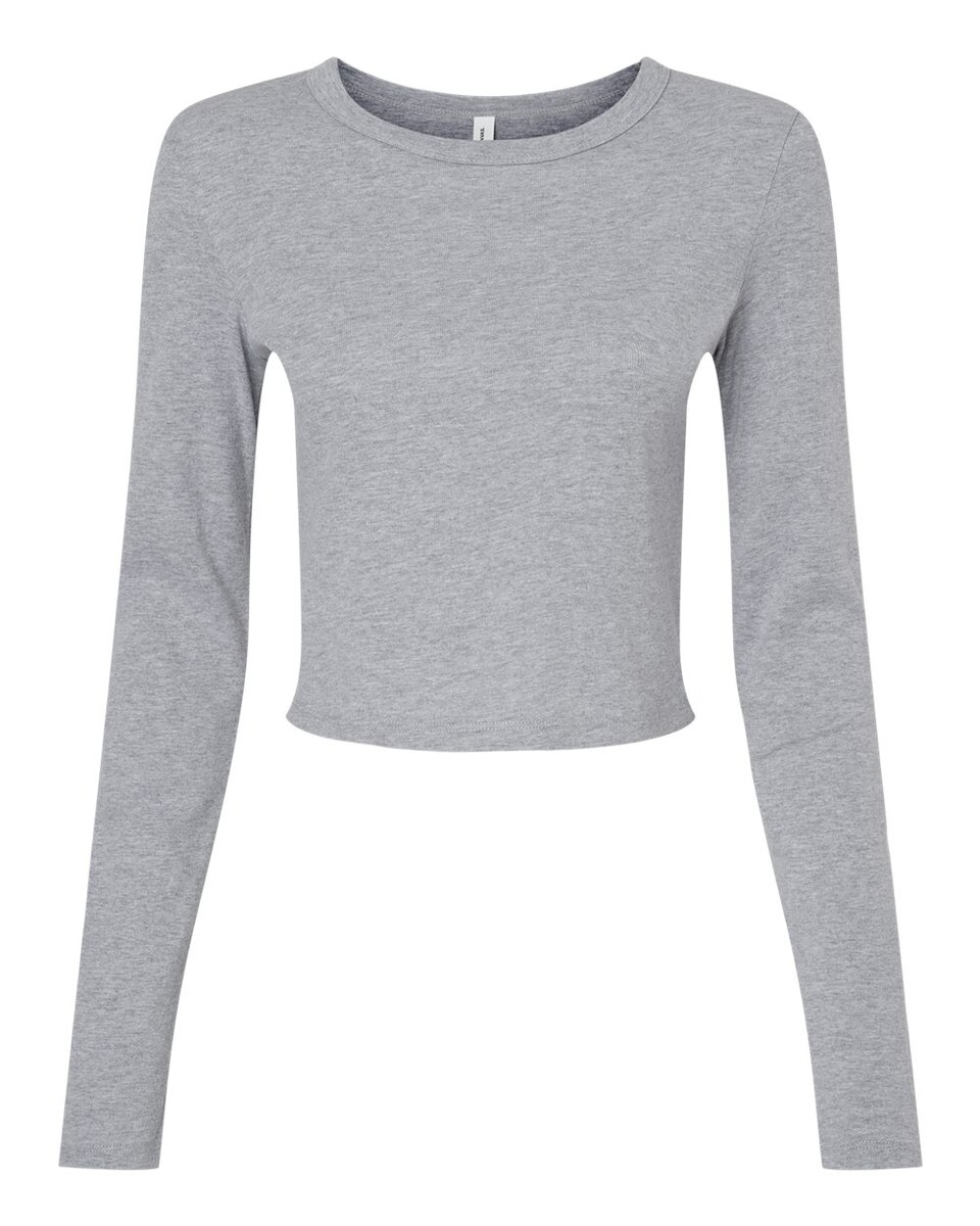 Bella + Canvas 1501 Women's Micro Rib Long Sleeve Baby Tee ...