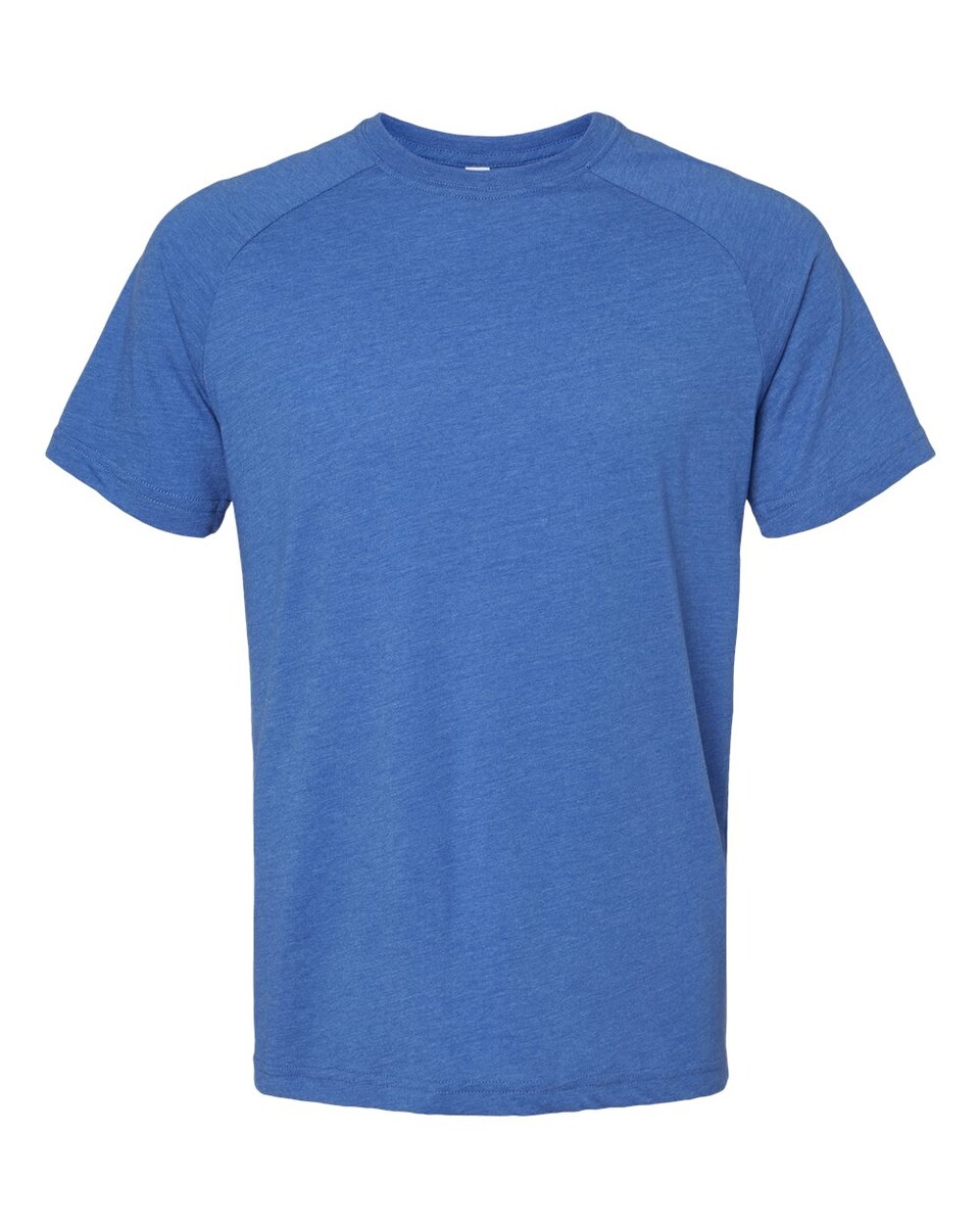Bella + Canvas 3201 Heather CVC Raglan Tee - BlankShirts.com