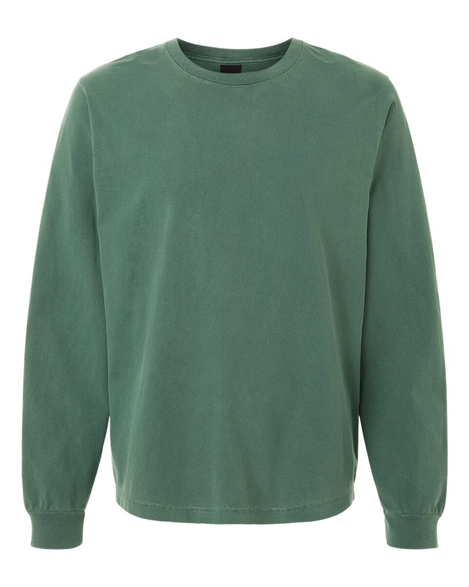 Bella + Canvas 4851GD Unisex Heavyweight Garment-Dyed Long Sleeve Tee ...