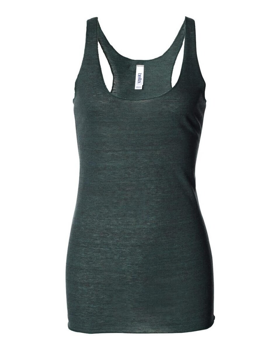 Bella + Canvas 8430 Women's Sylvia Tri-Blend Racerback Tank Top ...