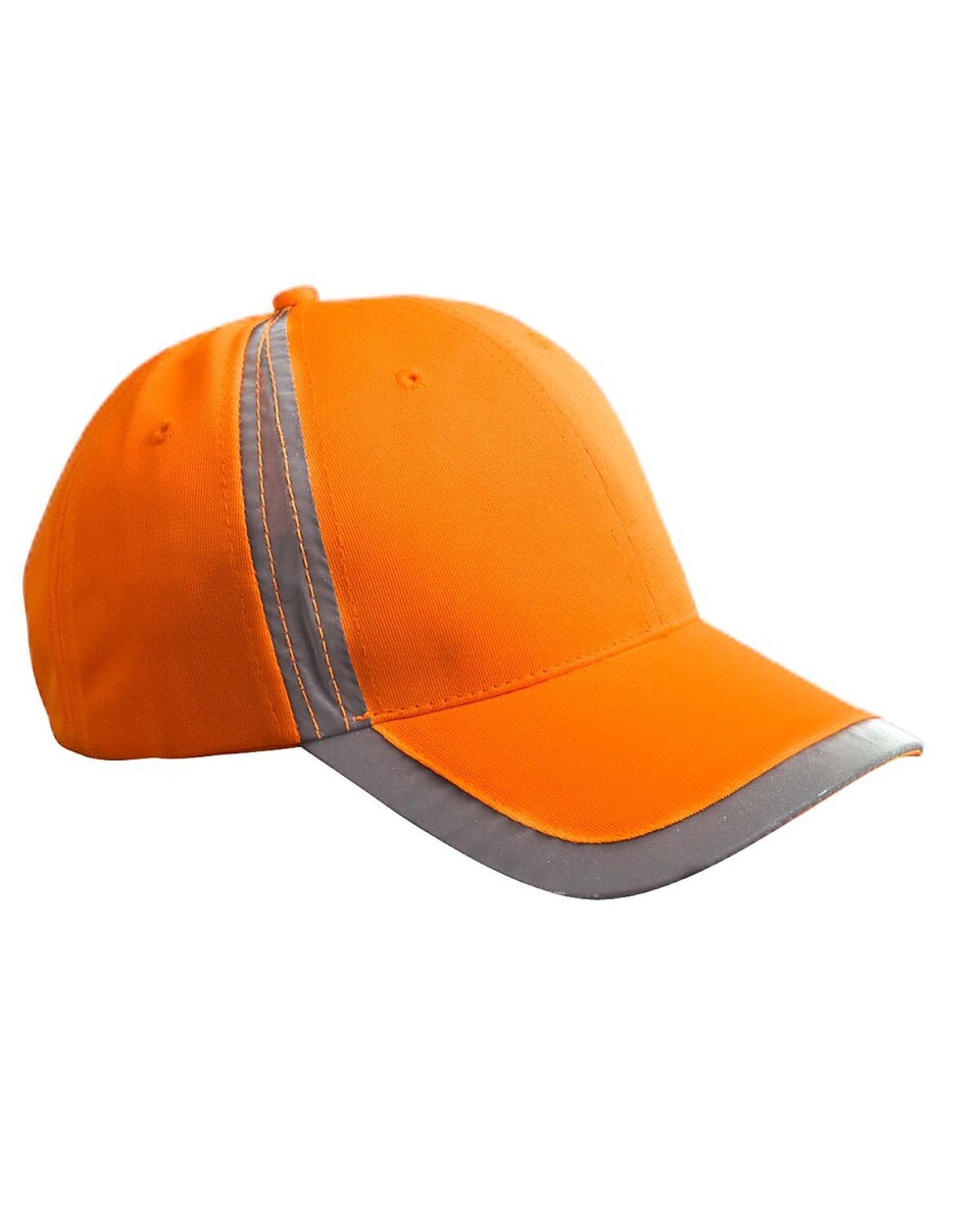 Big Accessories BX023 Reflective Safety Cap - BlankShirts.com