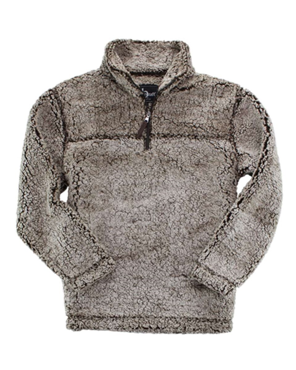 Boxercraft Q10 Sherpa Fleece Quarter-Zip Pullover - BlankApparel.com