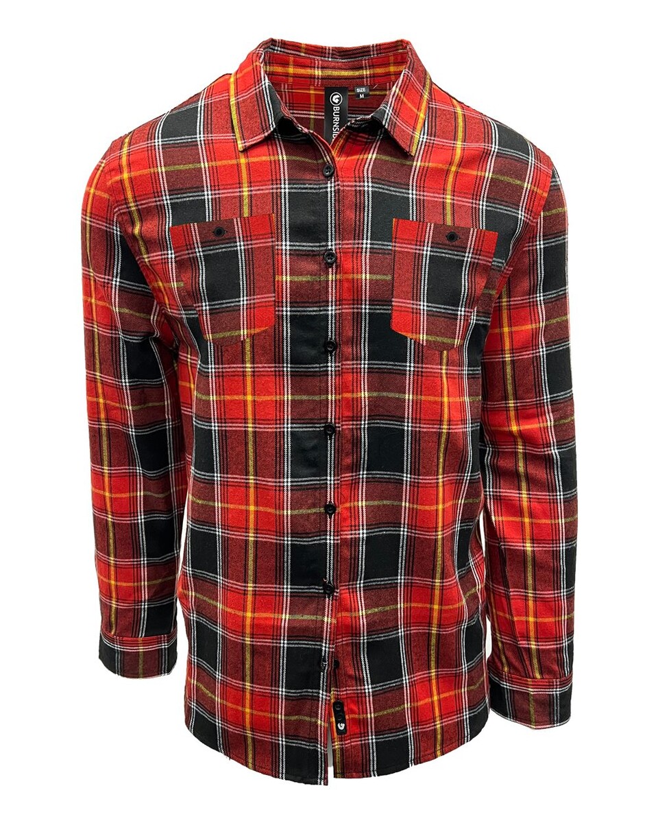 Burnside 8220 Perfect Flannel Work Shirt - BlankShirts.com
