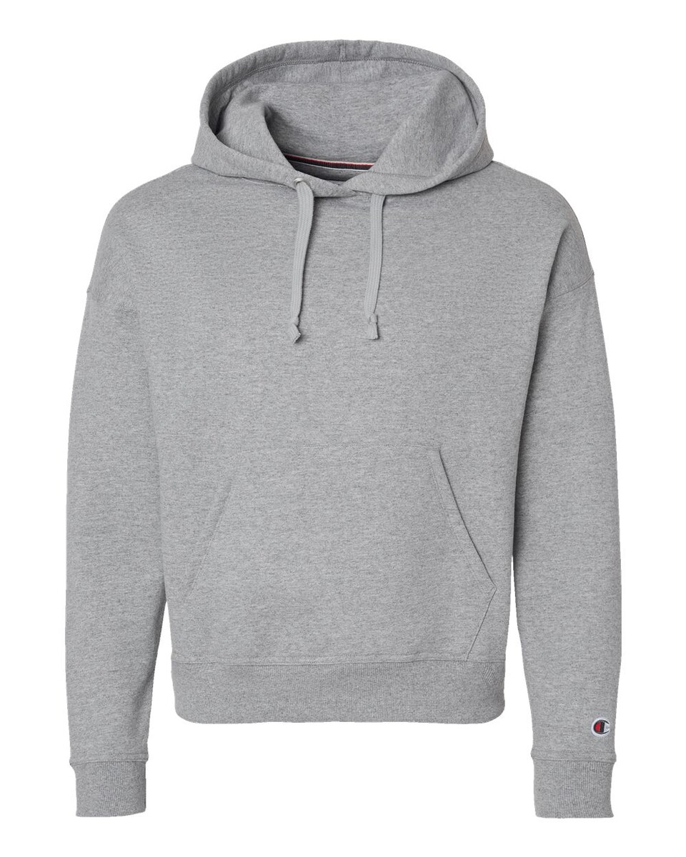 Champion S760 Women's Powerblend® Hooded Sweatshirt light-steel ...