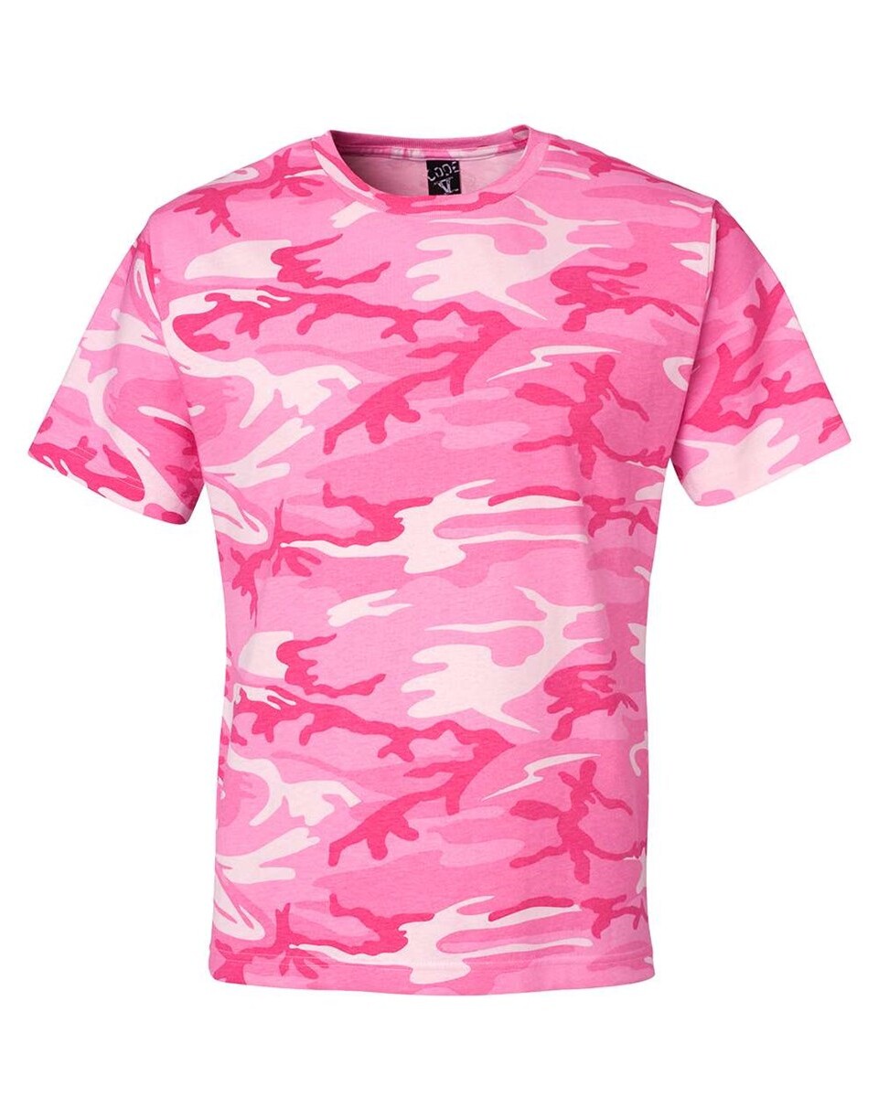Code V 3907 Adult Camo Tee - BlankApparel.com