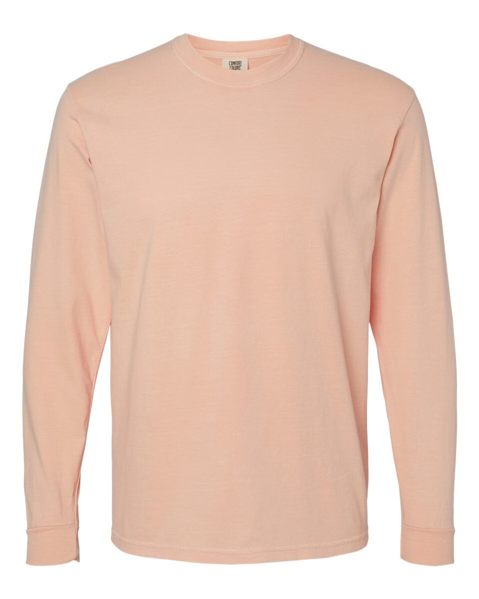 Comfort Colors 6014 6.1 Ounce Ringspun Cotton Long Sleeve T-Shirt - T ...